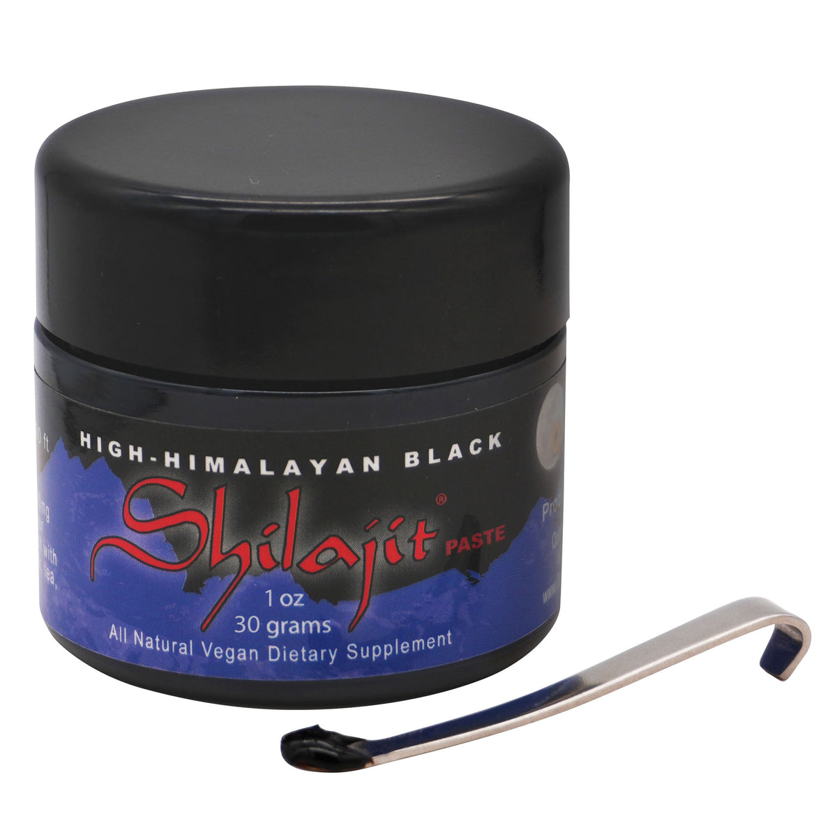 High Himalayan Raw Black Shilajit Paste (1 oz / 30 g) – Omica Organics
