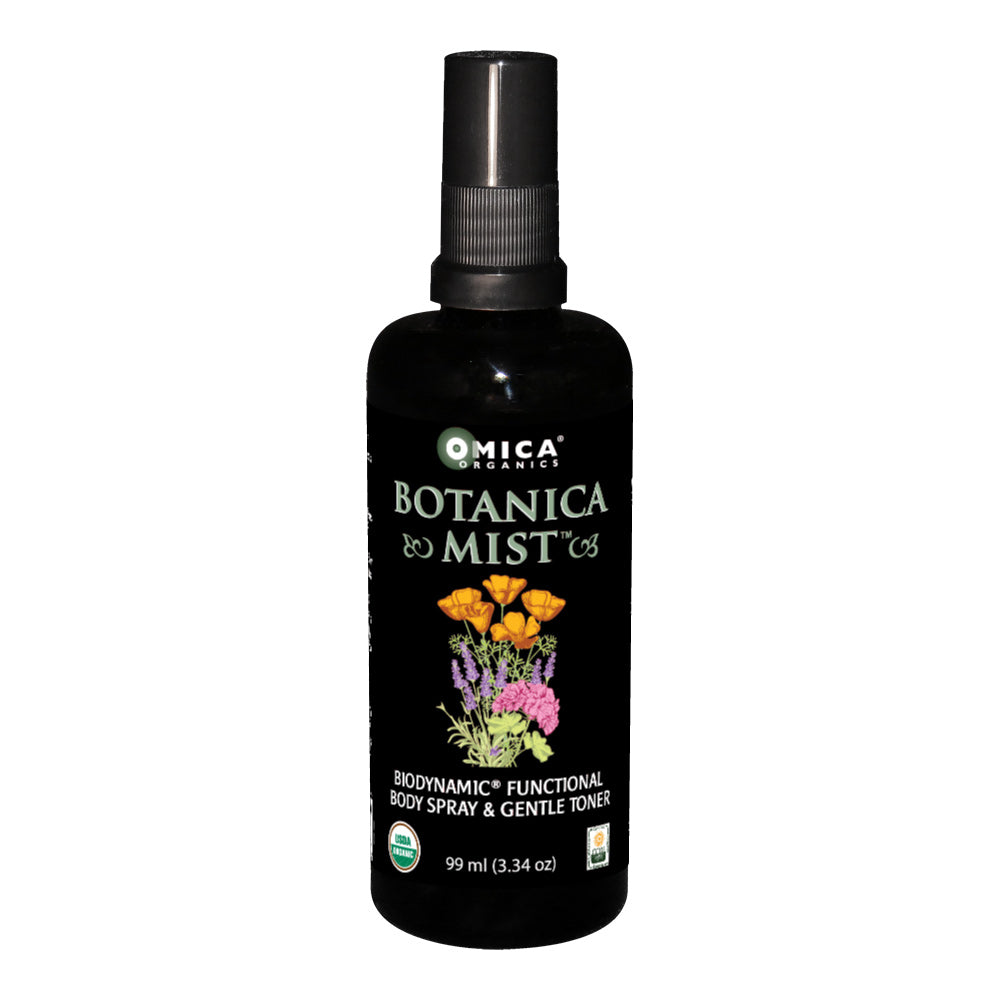 Botanica Mist Biodynamic Functional Body Spray & Gentle Toner (3.34 oz ...