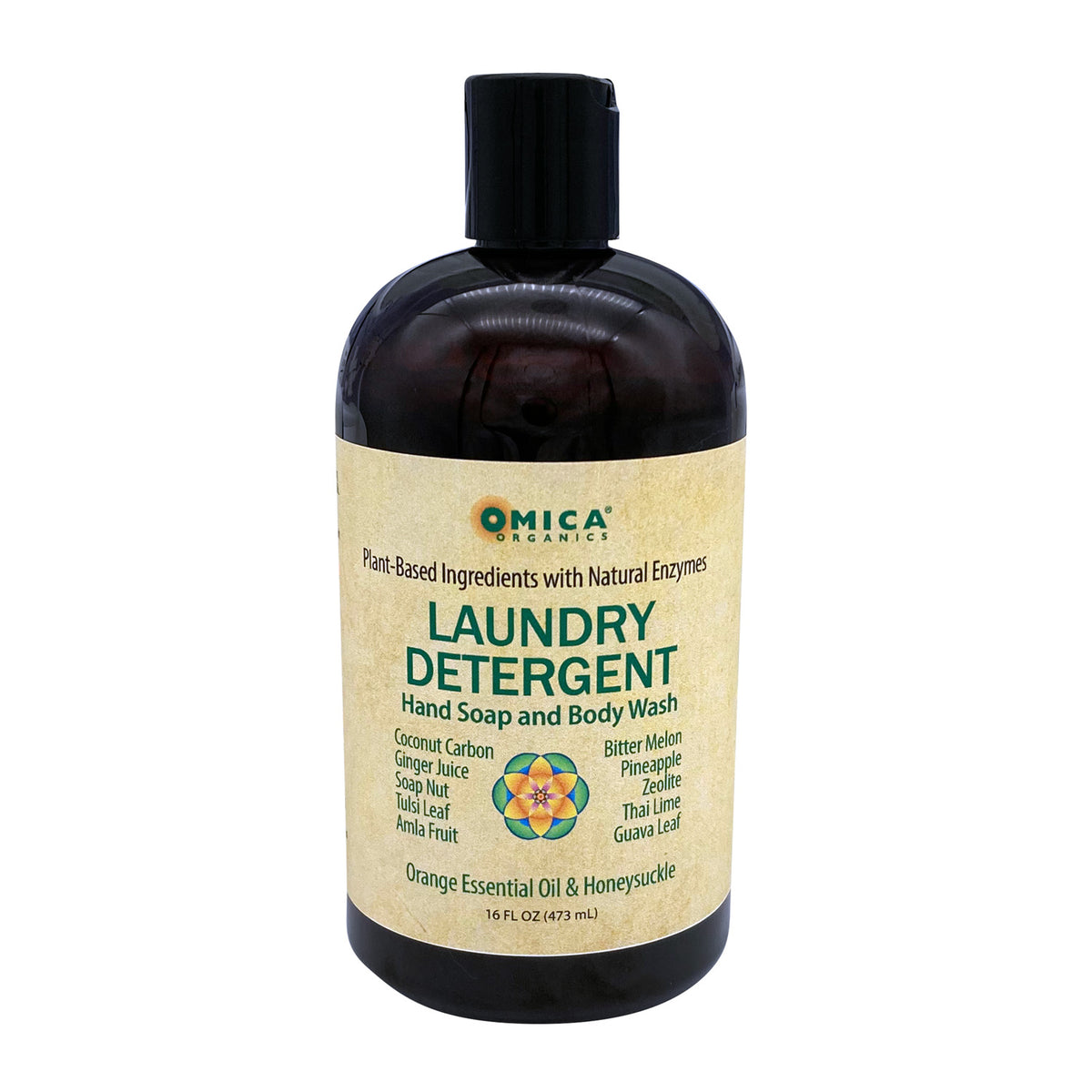 Plant Based Laundry Detergent with Enzymes & Probiotics (16 fl oz / 47 ...