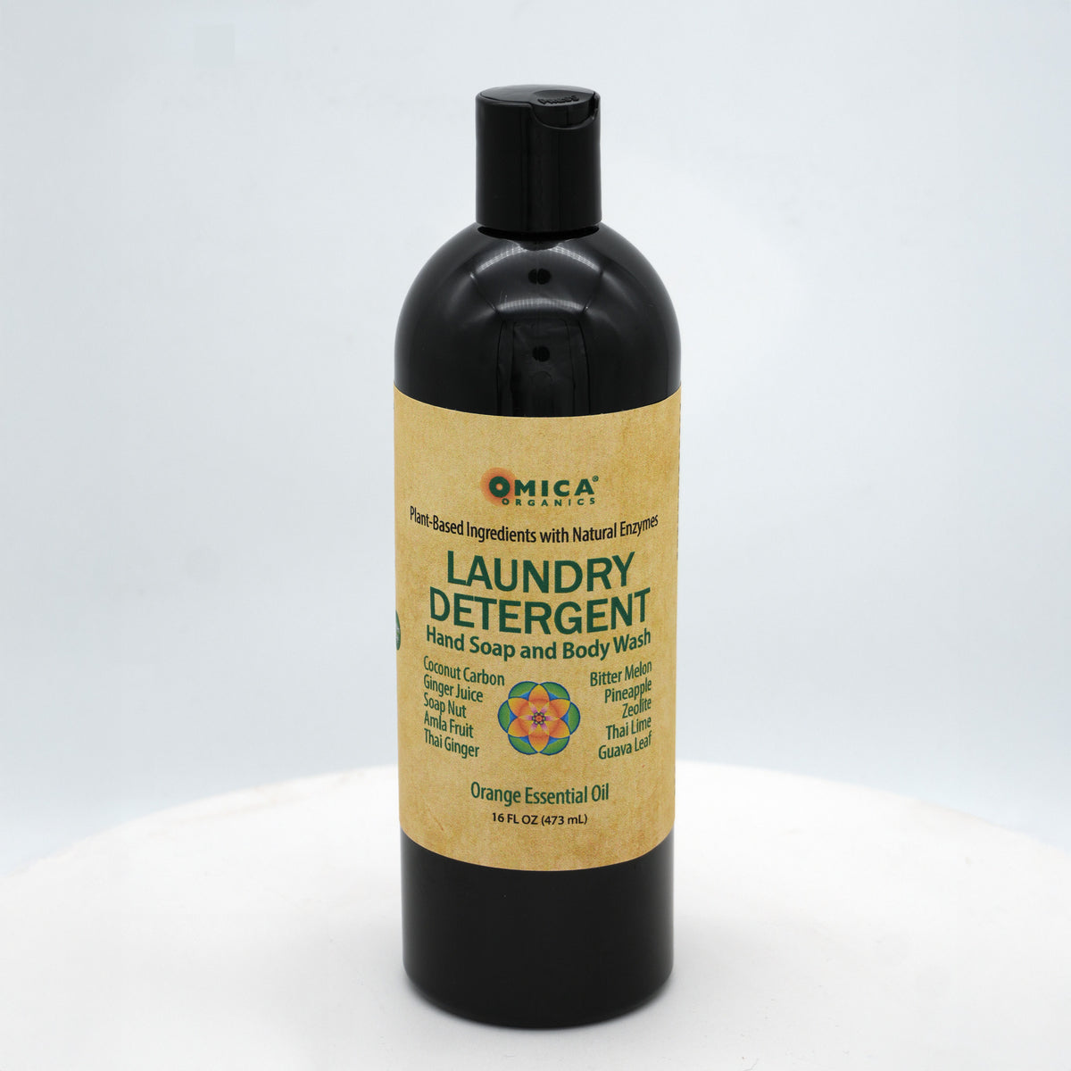 Plant Based Laundry Detergent with Enzymes & Probiotics (16 fl oz / 47 ...