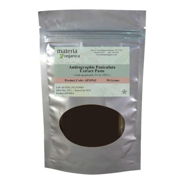 Andrographis Paniculata Extract Paste, Andrographolide 5% by HPLC, Ite ...